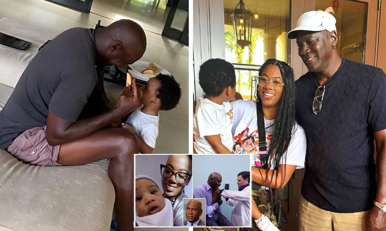 Michael Jordan’s Daughter Jasmine Shares Heartwarming Moments with Her Father and Grandson for ...